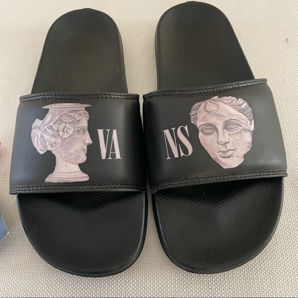 Vans | Shoes | Vans X Wade Goodall Mens Size 8 Slides Sandals Flip Flop ...